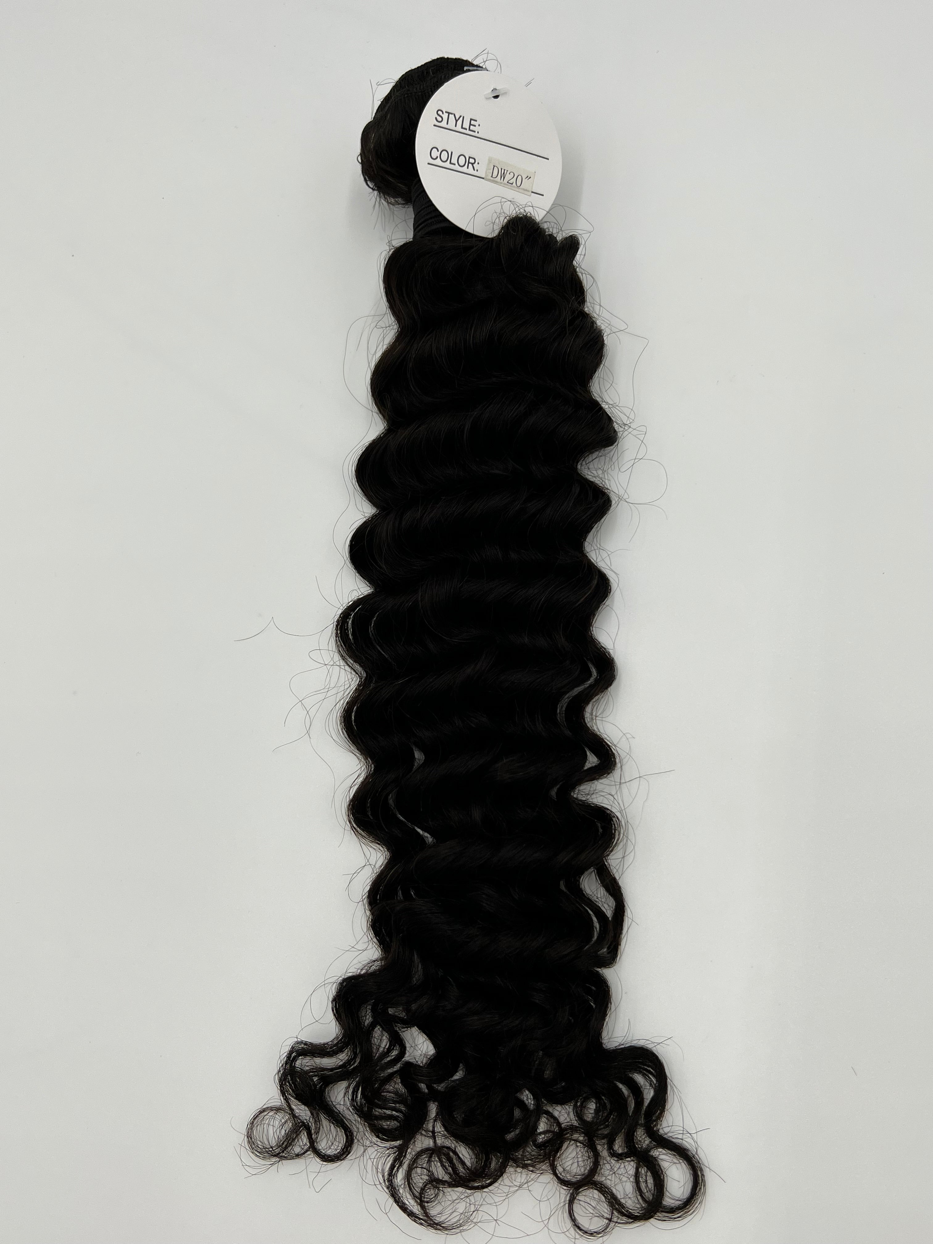 Natural Black Deep Wave Bundle – Hair, Here